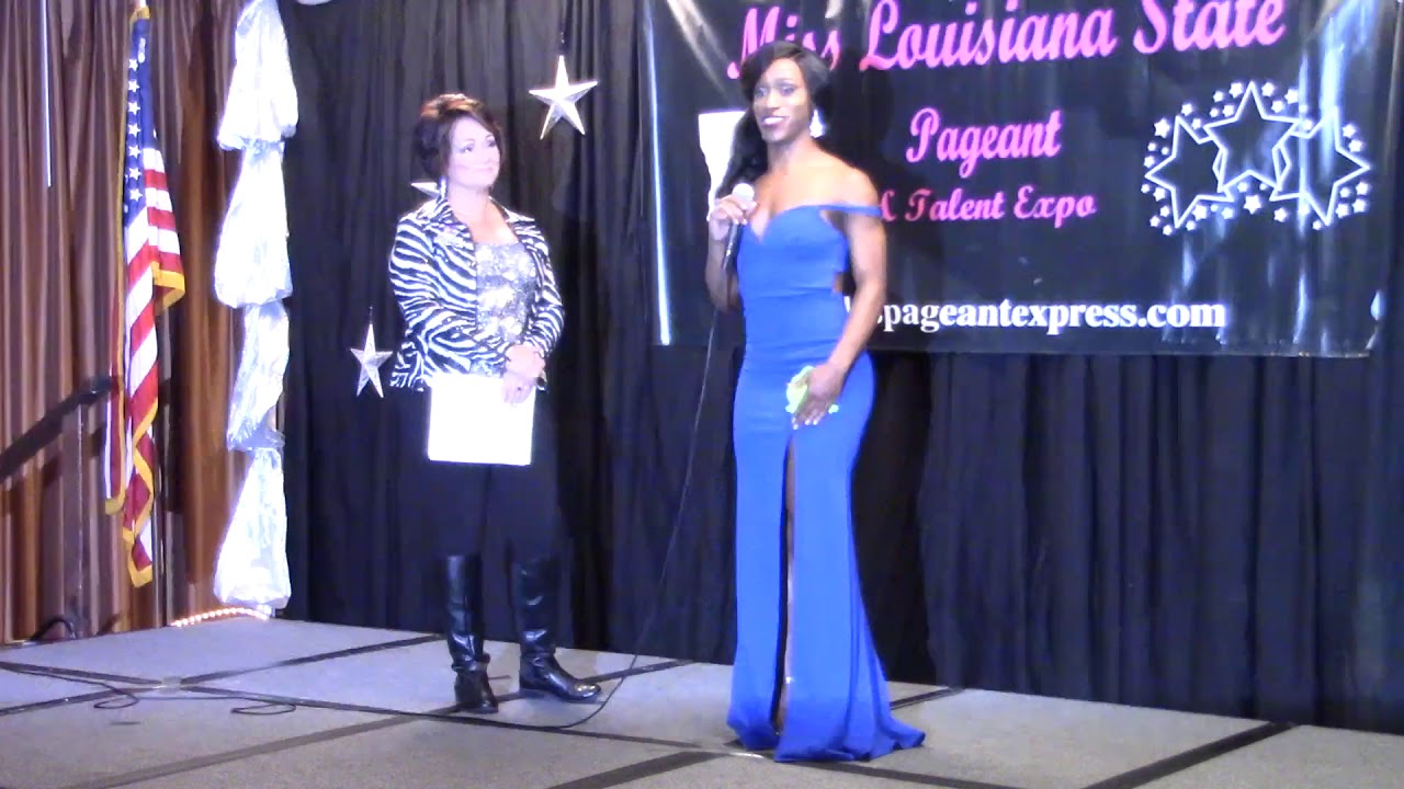 Miss Louisiana State Pageant & Talent Expo Interview Amanda Prince ...