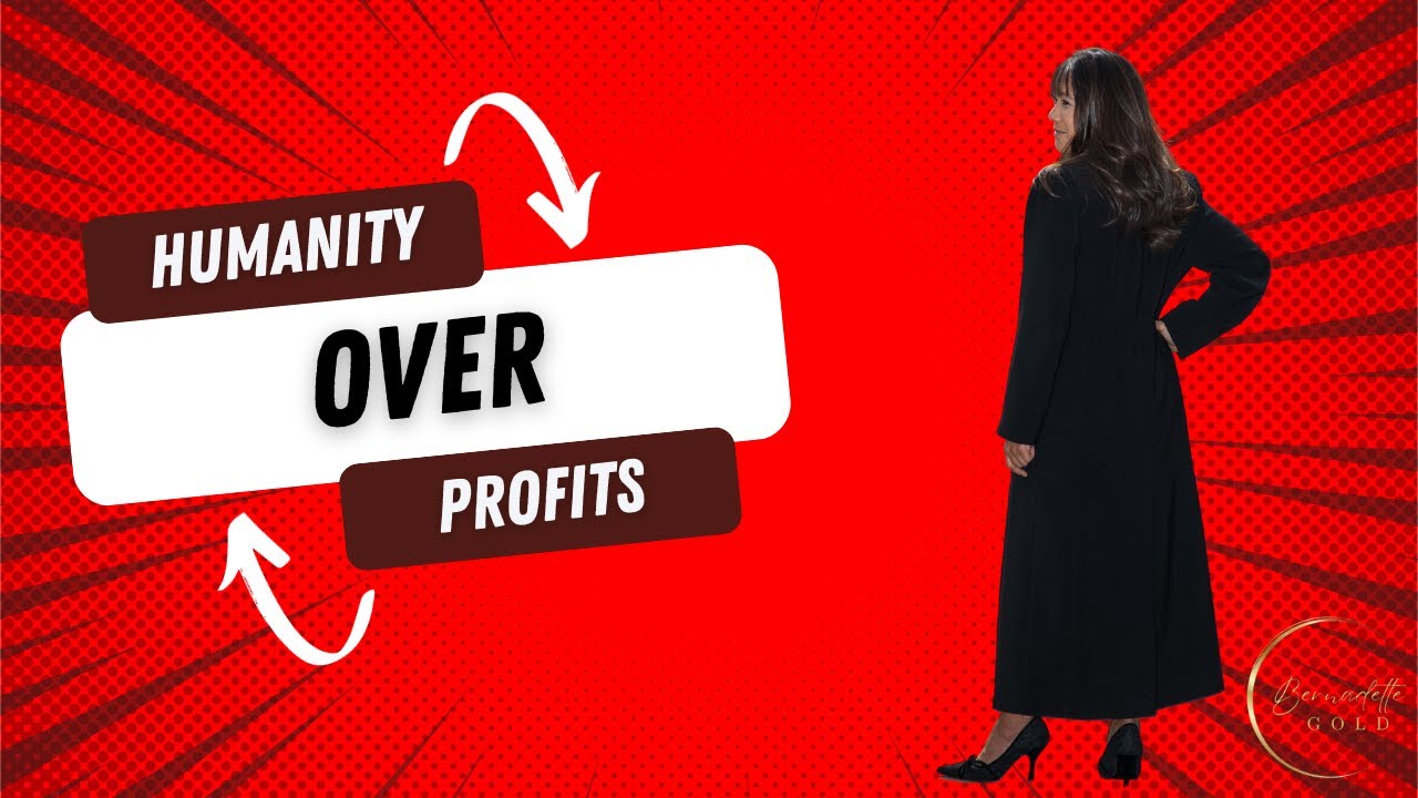 Humanity Over Profits - YouTube