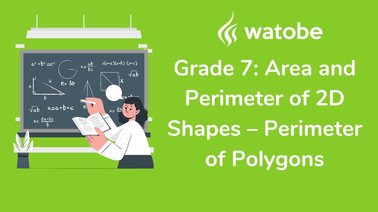 Grade 7 - Area and Perimeter of 2D Shapes (perimeter of polygons) - YouTube