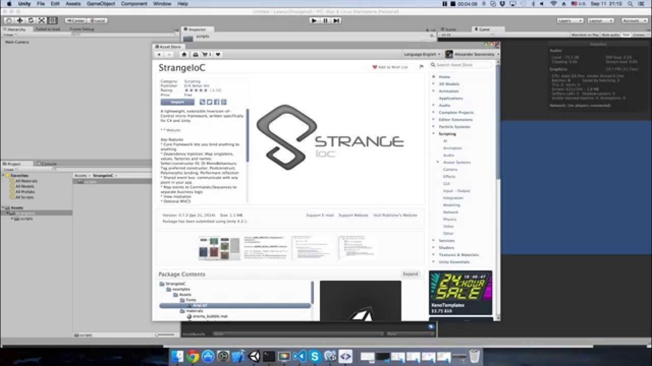 Unity + StrangeIoC Part 1 - YouTube
