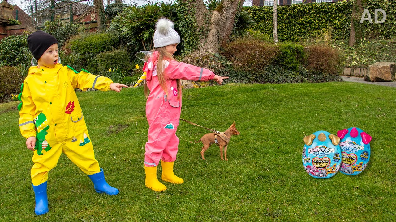 Gaby and Alex plays with New Kids Toys with Surprises - YouTube