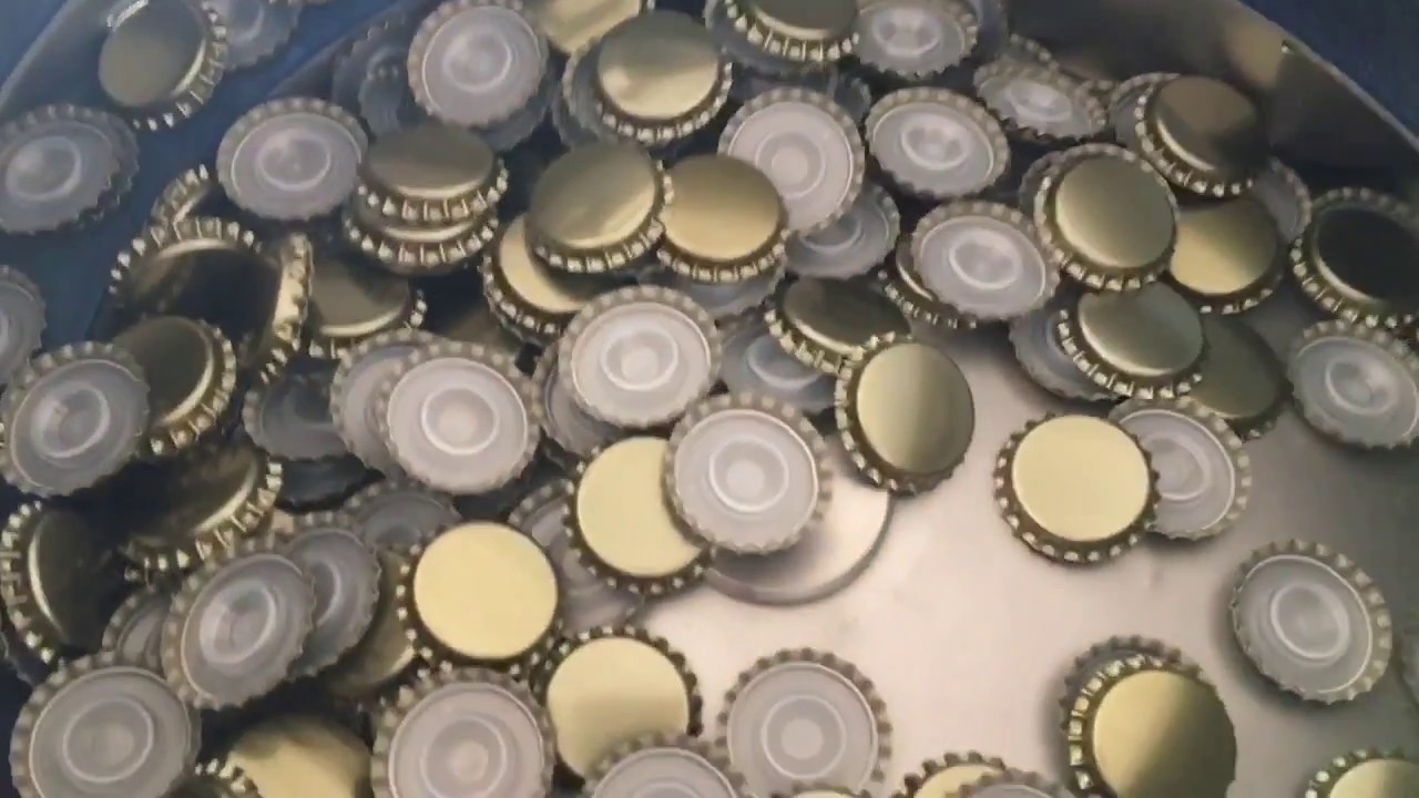 29mm crown caps with short Bidoule - YouTube