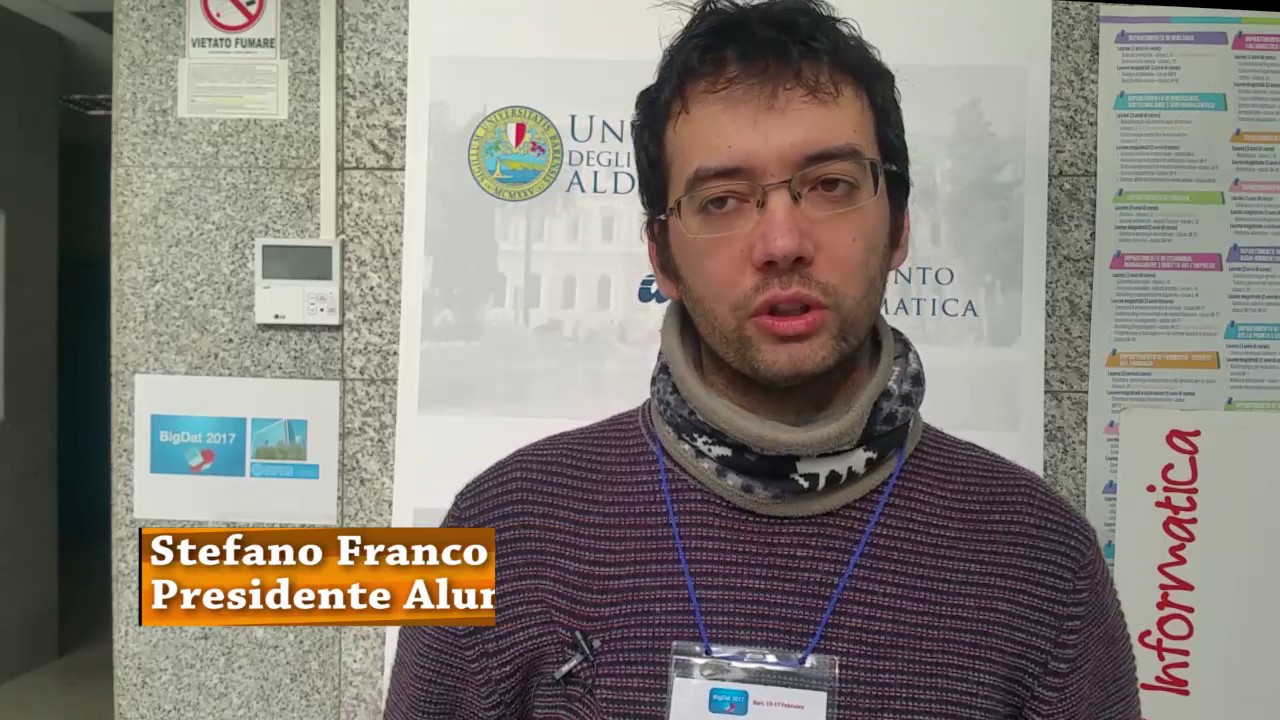 Intervista a Stefano Franco - big dat 2017 Bari - YouTube