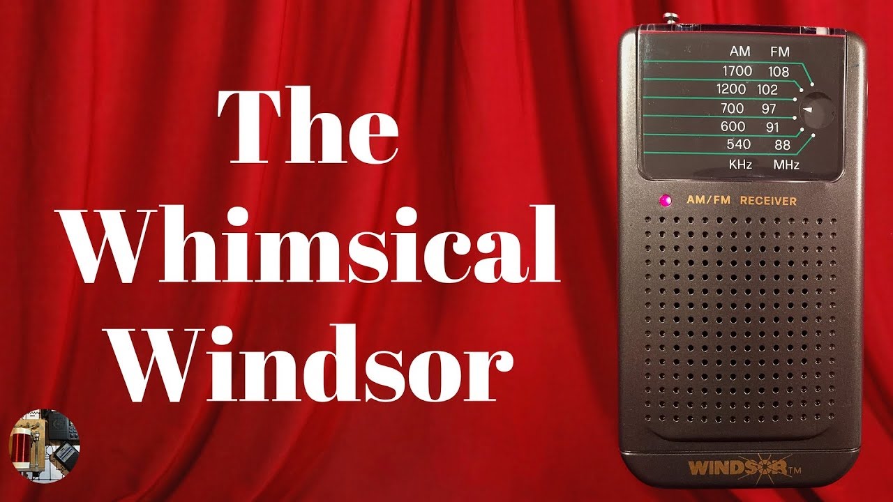 Windsor 2628 AM FM Portable Radio Unboxing & Review - YouTube