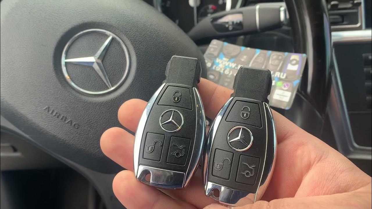 Изготовление программирование Ключа Mercedes W166 бесключевой доступ ...