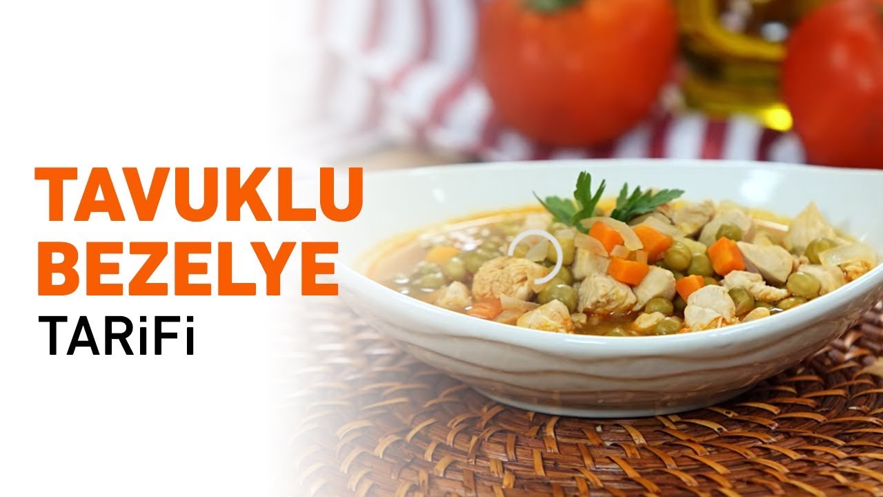 Tavuklu Bezelye Tarifi | Bezelyeli Tavuk Nasıl Yapılır? - YouTube