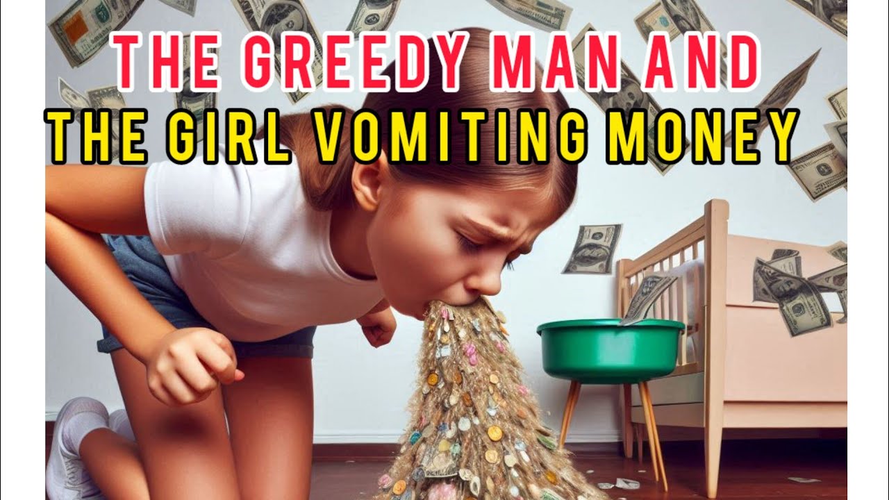 THE GREEDY MAN AND THE GIRL VOMITING MONEY #story #artisticfolklore #johnnytales #storytelling ...