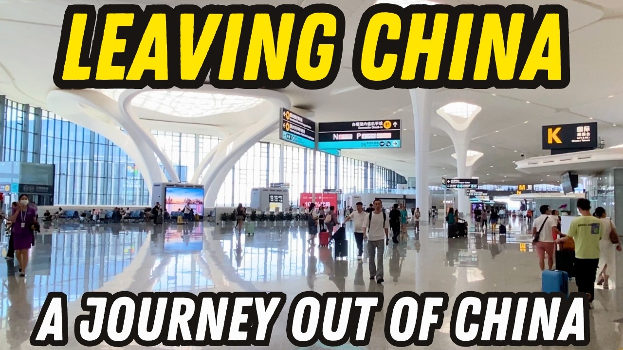 Leaving China: A travel journey to the UK - YouTube