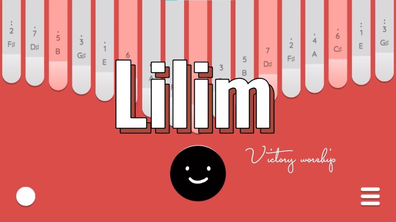 Lilim by Victory Worship Kalimba Cover with Easy Tabs (Keylimba App ...