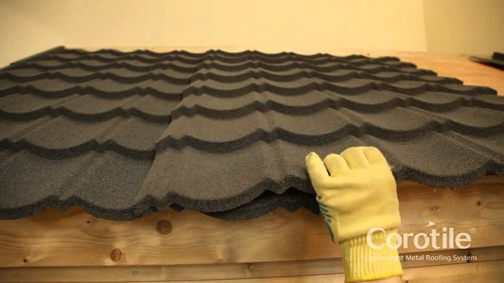 Corotile Roofing Sheets - YouTube