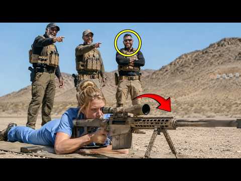 They Mocked The Blonde Nurse On The Range—Until She Hit A Two Mile Target Dead Center