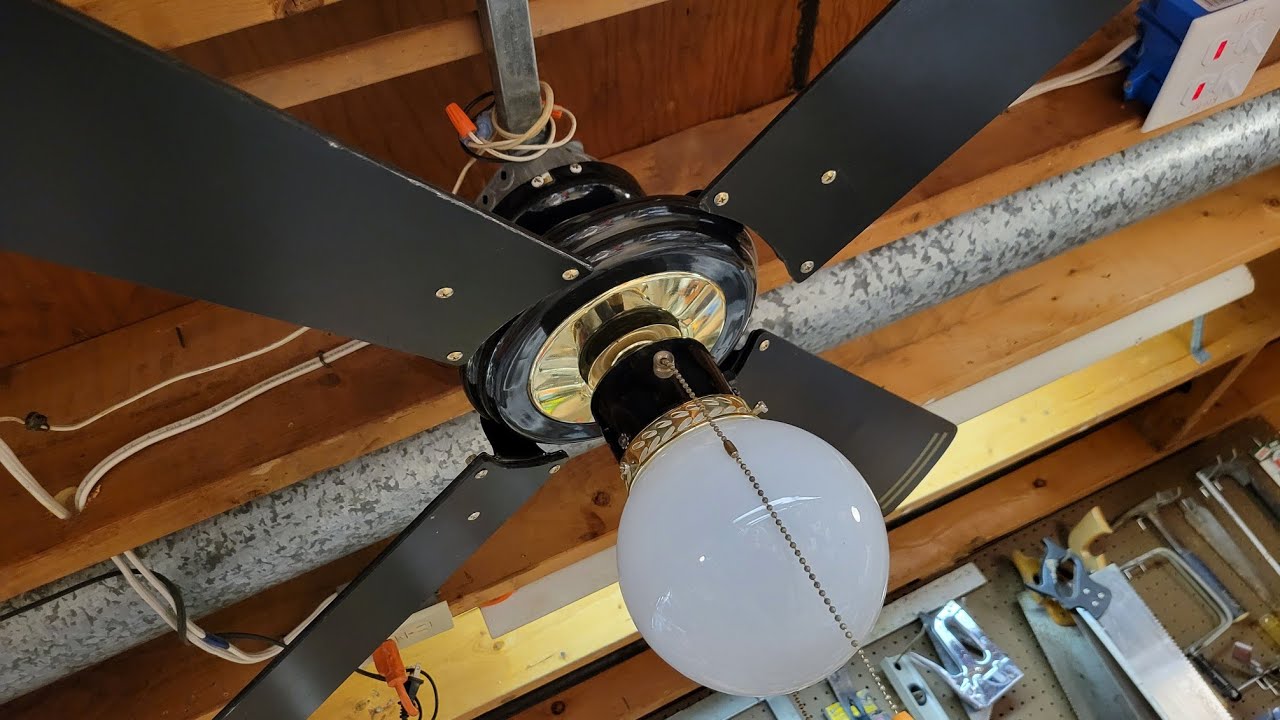 Kmart J&P Manufacturing 42" Ceiling Fan Revisit - YouTube