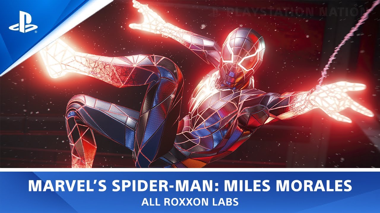 Marvel's Spider-Man: Miles Morales - All Roxxon Labs - YouTube