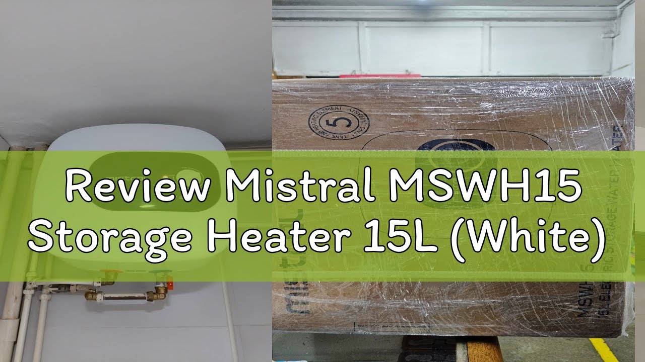 Review Mistral MSWH15 Storage Heater 15L (White) - YouTube