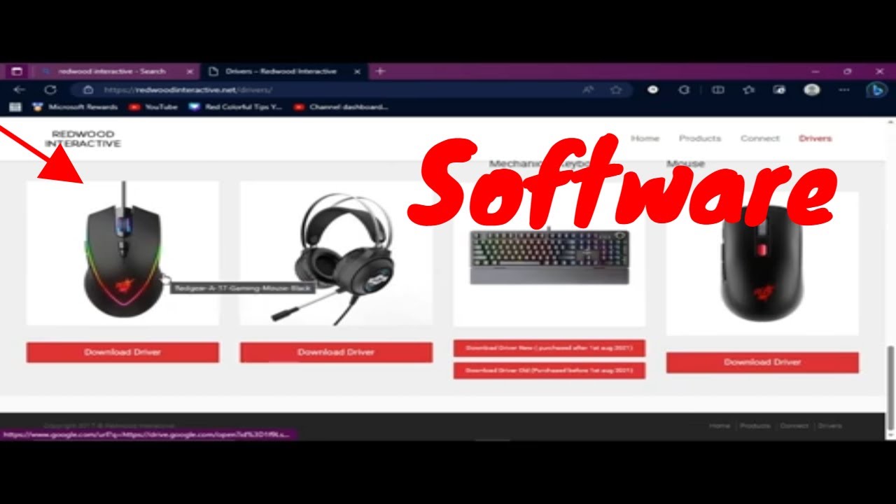 How To Download the Red Gear Mouse Software in Under Two Minutes! - YouTube