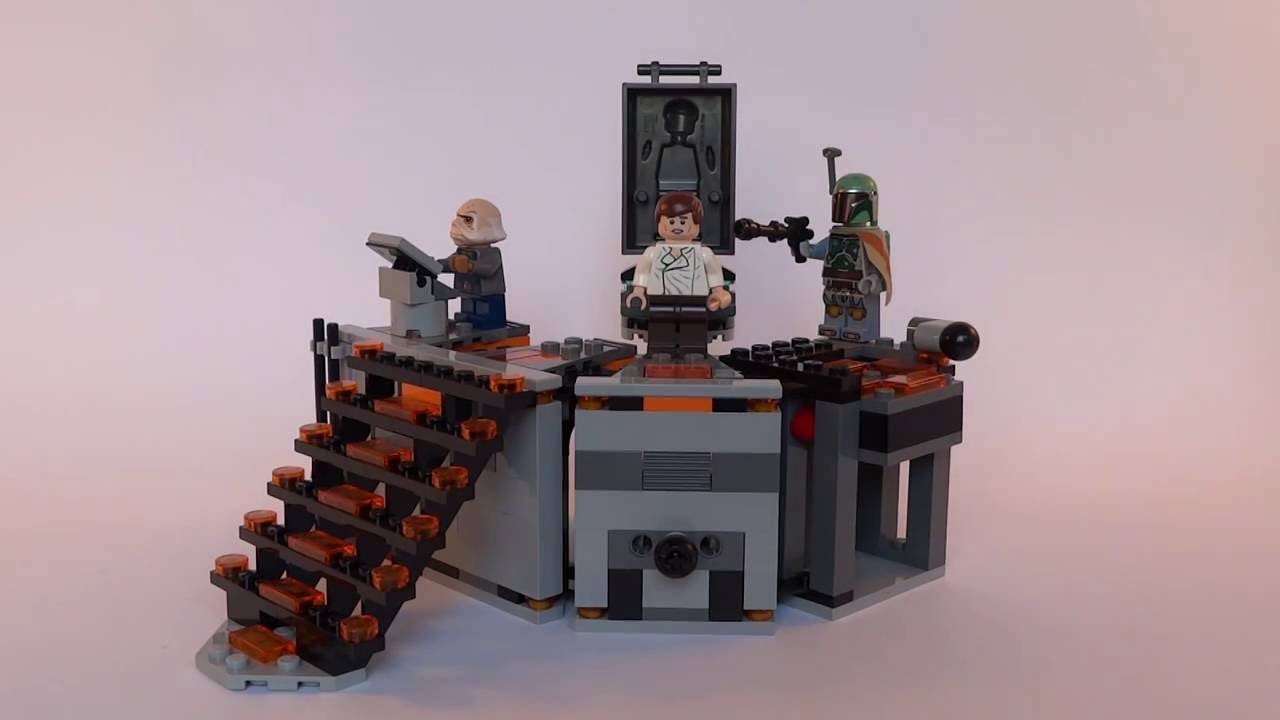 Carbon Freezing Chamber LEGO set no. 75137 *REVIEW* - YouTube