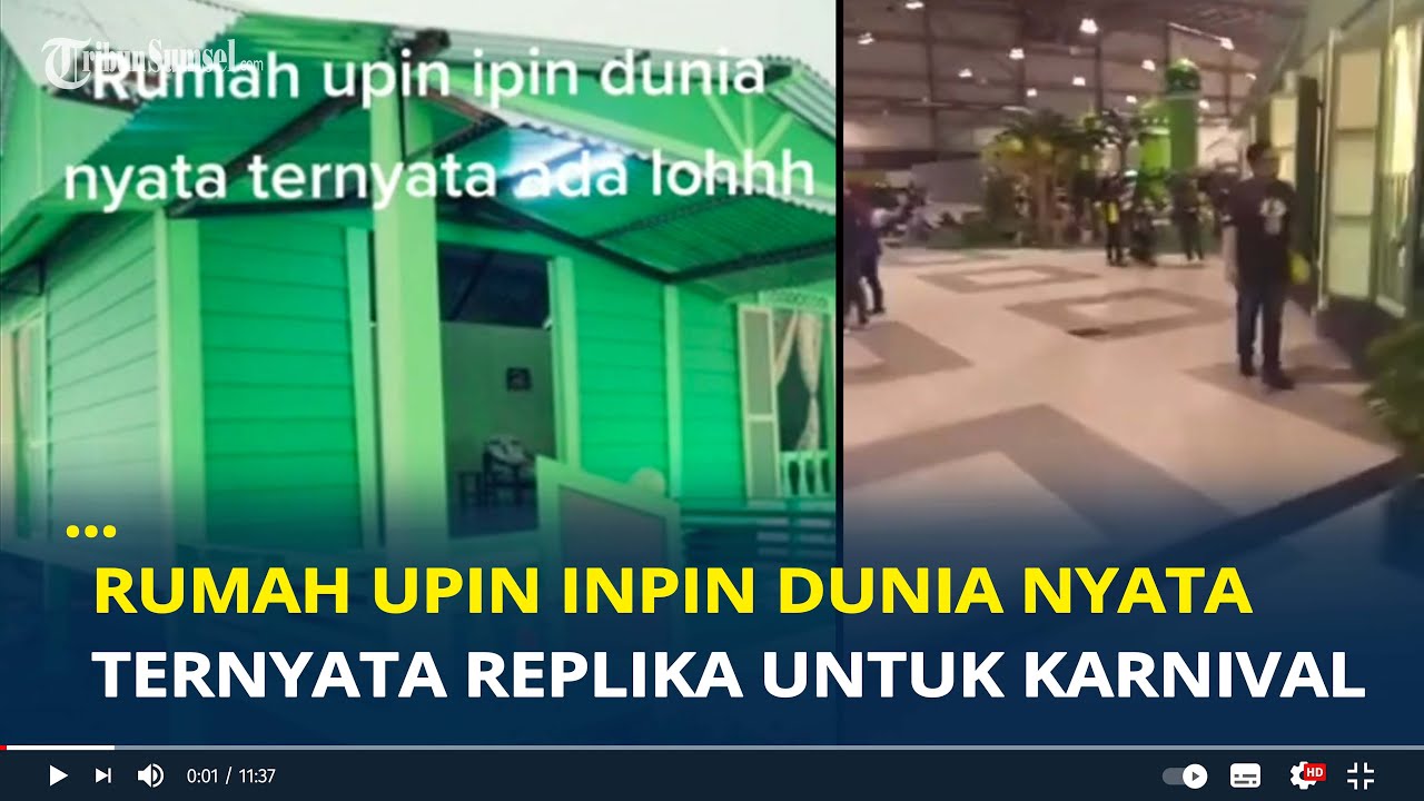 Rumah Upin Ipin di Dunia Nyata Ternyata Replika Sengaja Dibuat Untuk Karnival - YouTube