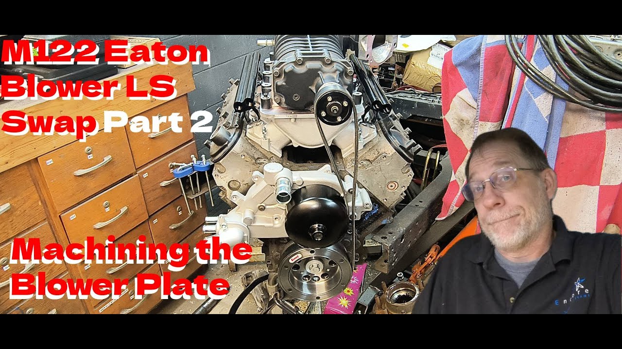 Swapping a GT500 Eaton M122 Blower to a 5.3 swap part 2, Cutting the ...