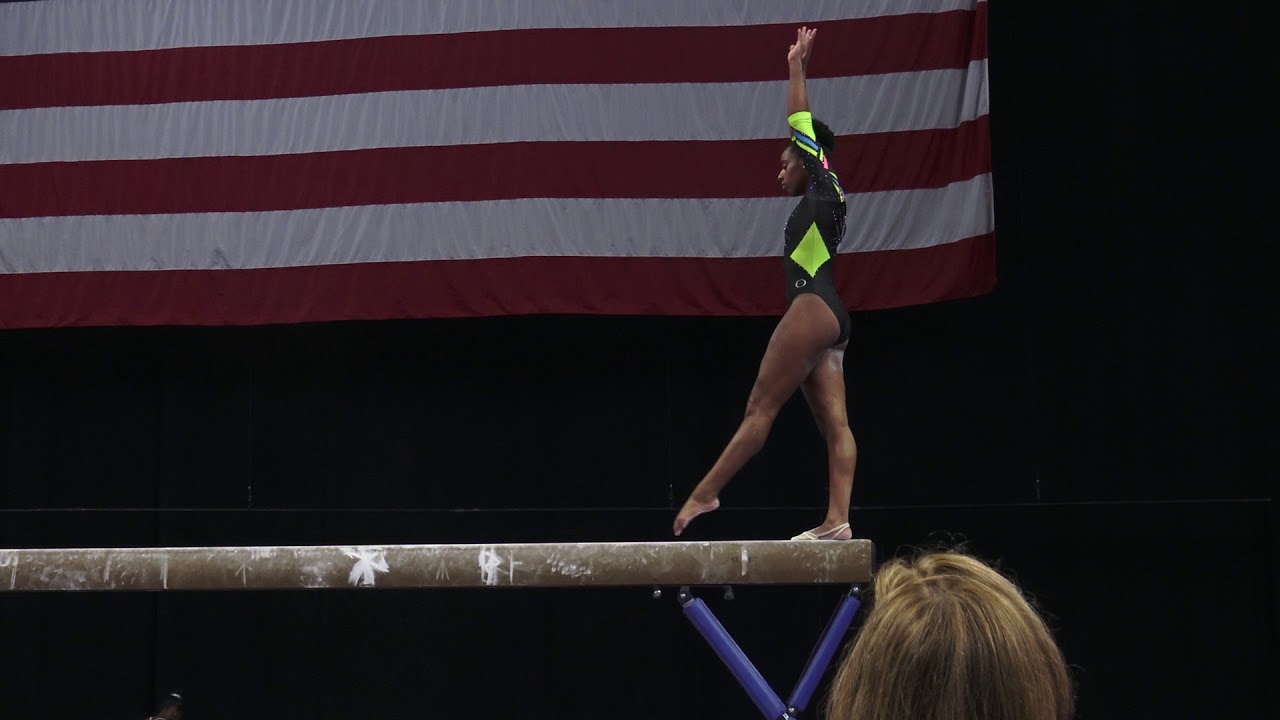 Shania Adams - Balance Beam – 2018 U.S. Gymnastics Championships ...
