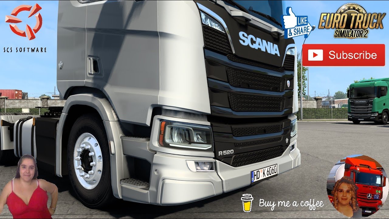 Euro Truck Simulator 2 (1.46) Scania Next Gen by Eugene 40mm Bumper by ...