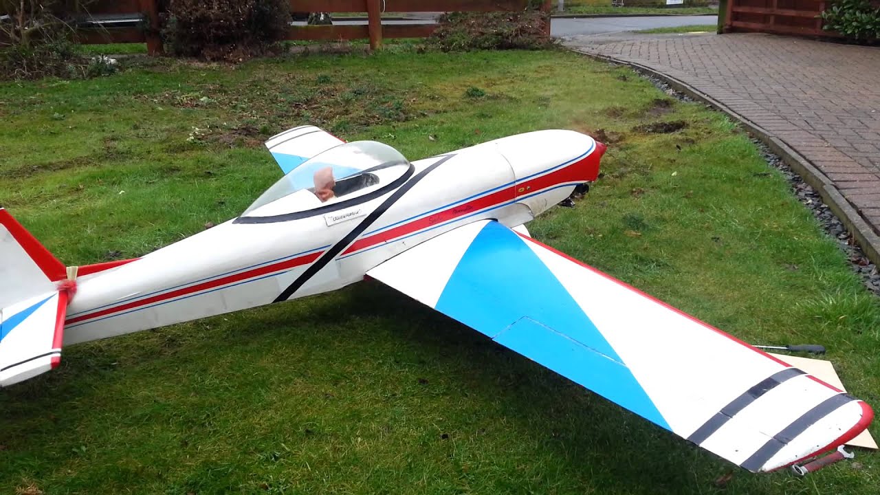 spinks akromaster 88inch test running my crrc 50i - YouTube