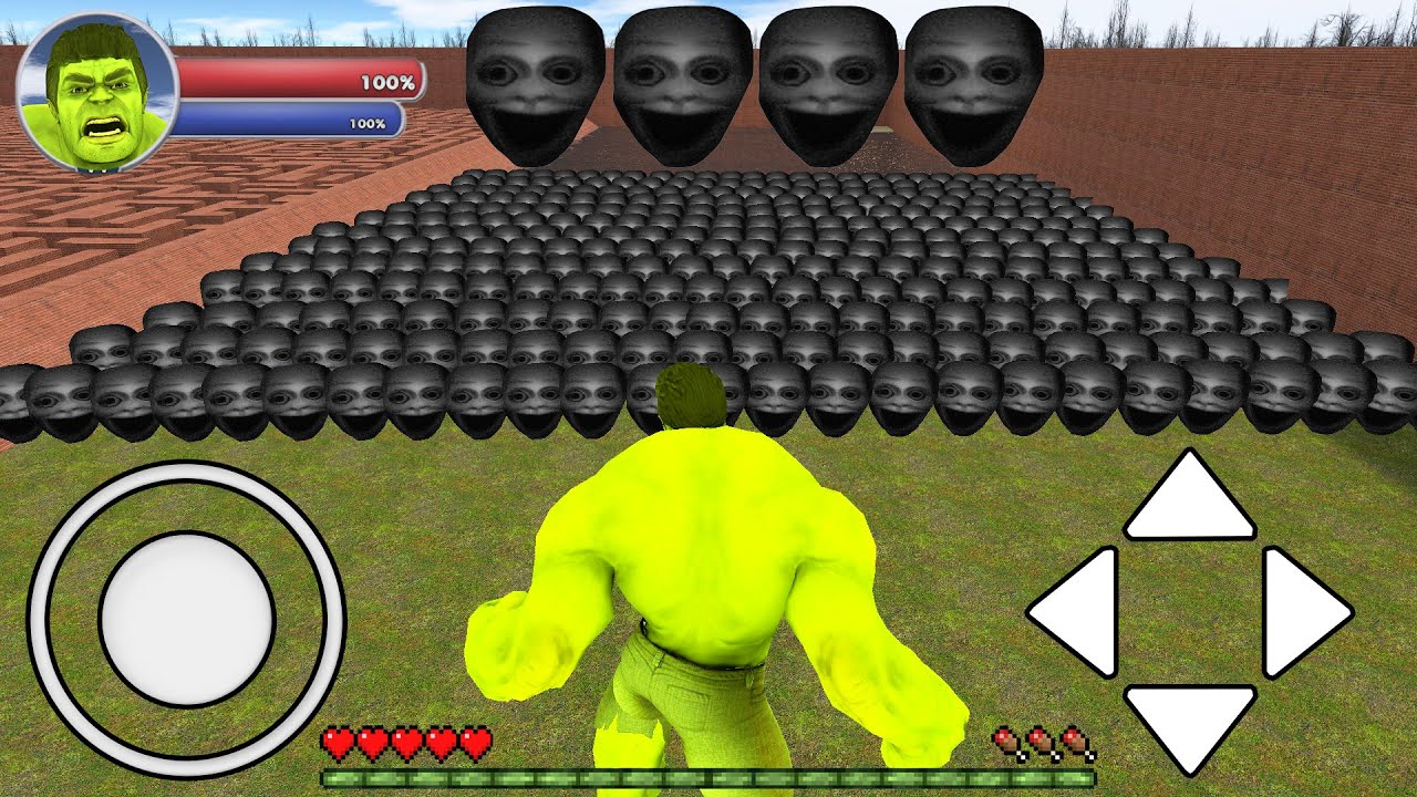 I BECAME HULK! VS JUNGLER NEXTBOTS ARMY!? In Garry's Mod - YouTube