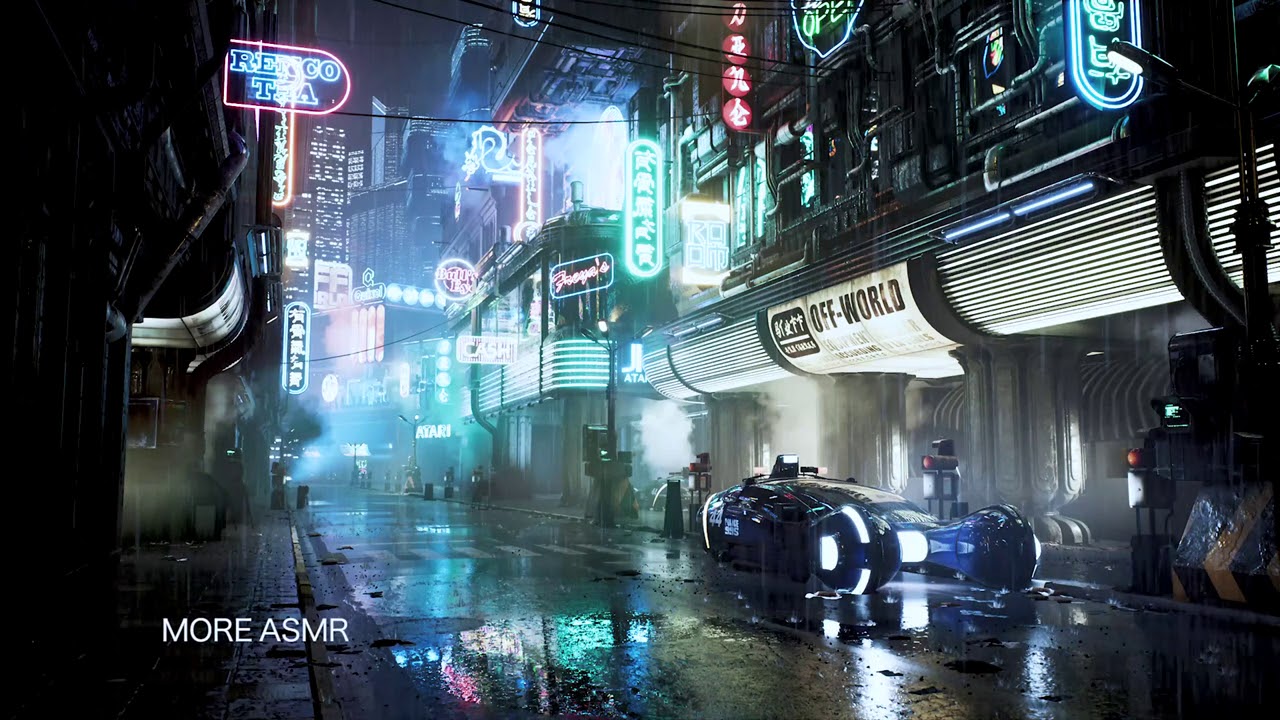 ASMR Cyberpunk - Blade Runner | Ambiente para Dormir - YouTube