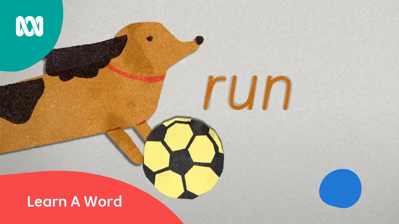 How To Spell And Write 'Run' | Learn A Word | ABC Kids - YouTube