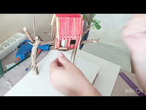 #DIY Ağaç ev Maket yapımı