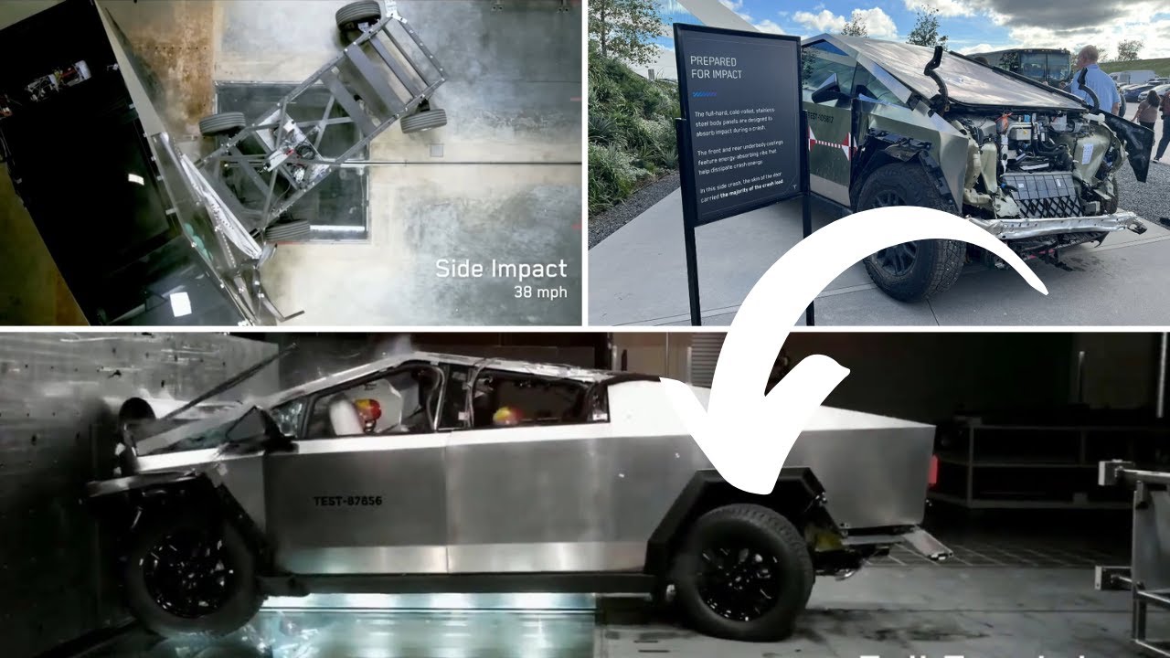 Cybertruck Crash Test Is SCARY, Here's why - YouTube