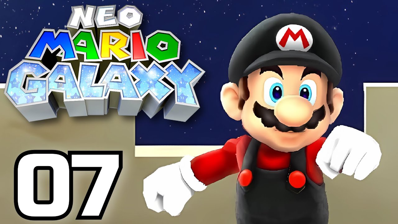 Neo Mario Galaxy - 100% Gameplay Walkthrough - Comet Observatory [Part ...