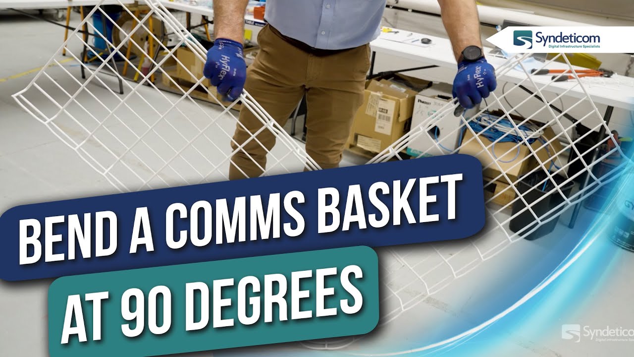 How to Bend a Comms Basket at 90 Degrees | Tutorial - YouTube