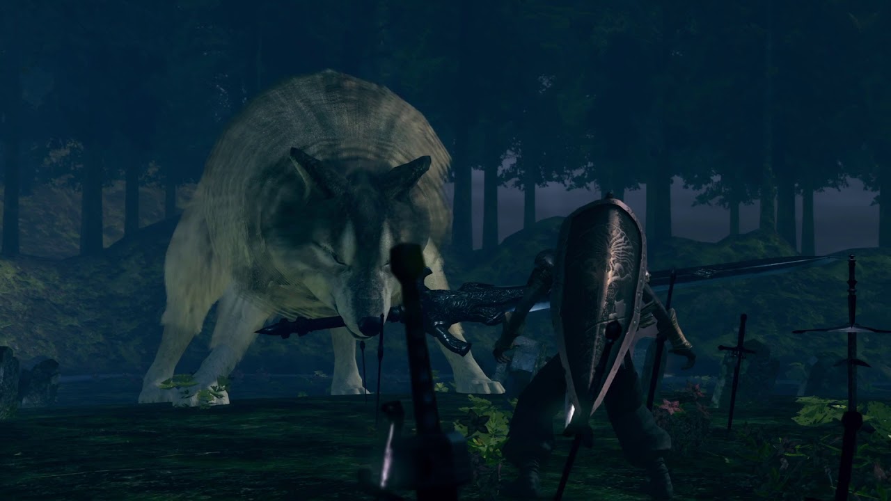 Dark Souls Remastered - Sif, the Great Grey Wolf / Grosser Grauer Wolf ...