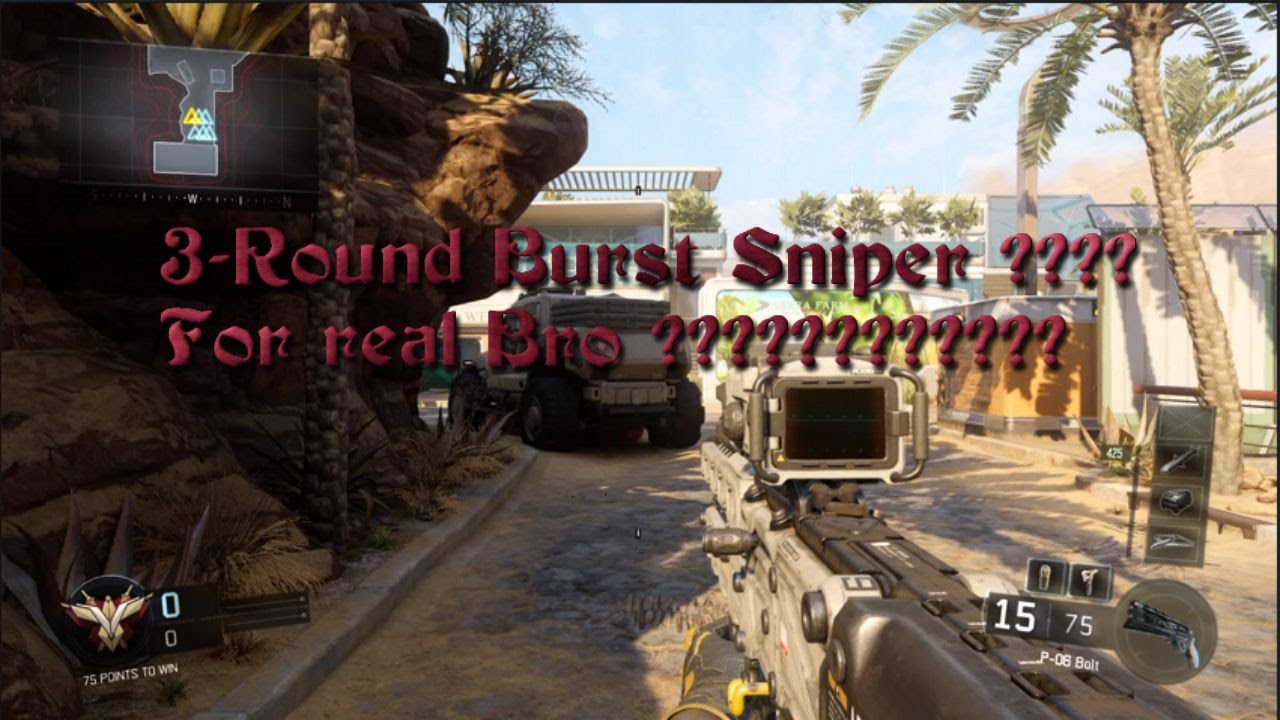 3-Round Burst Sniper ??? - Bo3 Beta - YouTube
