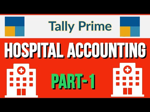 Hospital Accounting part-1 in Tally Prime l by Suman education hub l ...