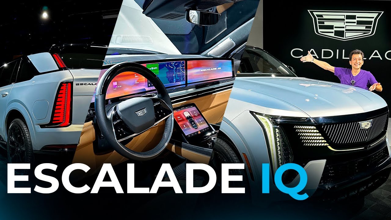 NEW 2025 Cadillac ESCALADE IQ w/ 750 HP - “55 SCREEN! $130,000. FIRST ...