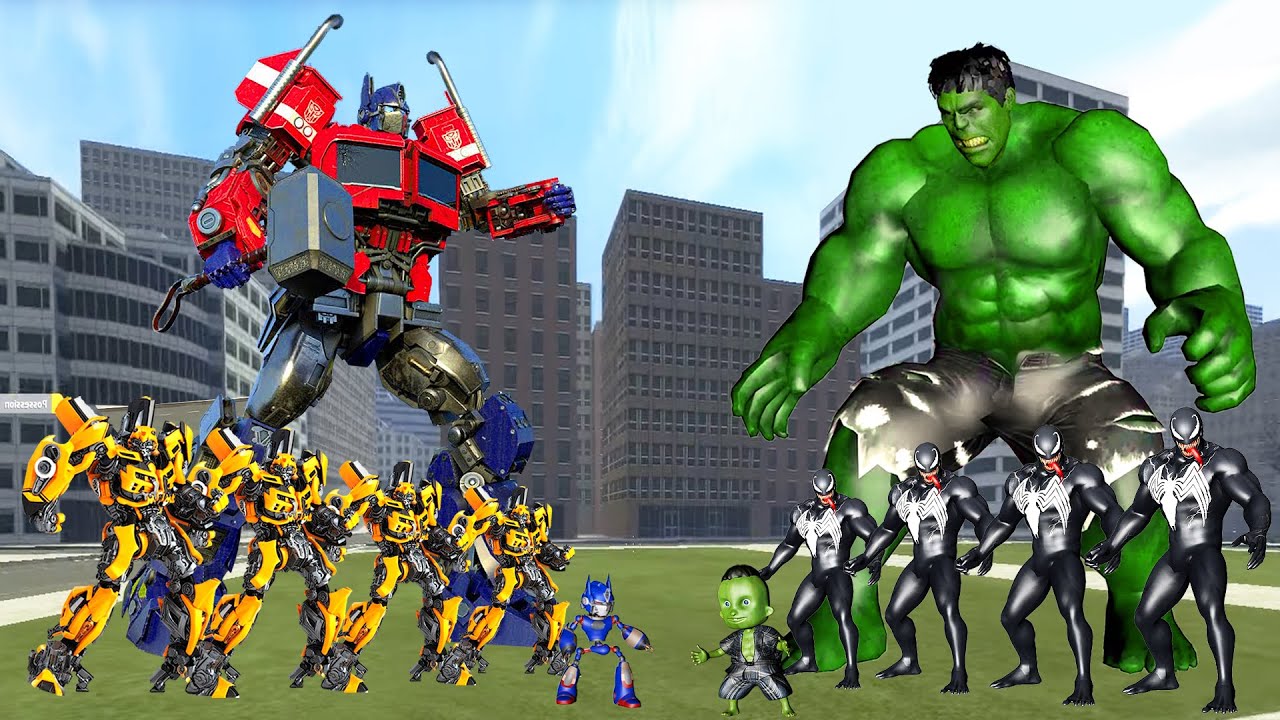 TRANSFORMERS: RISE OF THE BEASTS VS HULK (She-Hulk Episode 3) part 2 ...