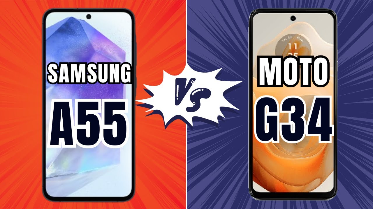 SAMSUNG A55 5G VS MOTO G34 5G COMPARATIVO, QUAL COMPRAR ? 📱 @canaldwn ...