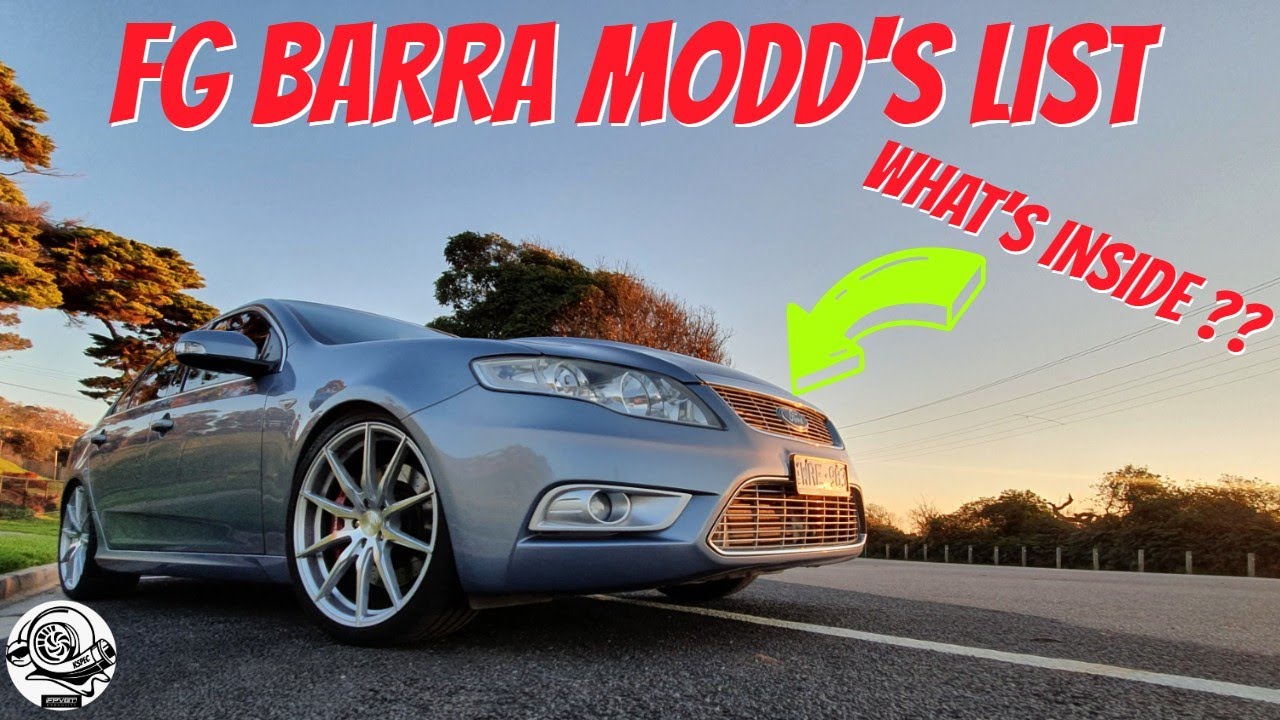 WHAT'S IN MY FG TURBO BARRA ..MODIFICATION LIST BREAKDOWN ..Blooper at ...