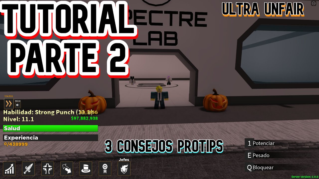 3 consejos pro tips de ultra unfair roblox en español Tutorial parte 2 - YouTube