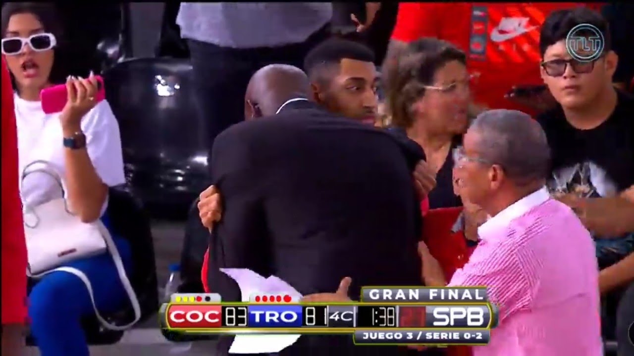 TENSIÓN EN LA FINAL DEL BALONCESTO VENEZOLANO TRAS DESMAYO DE CARL ...