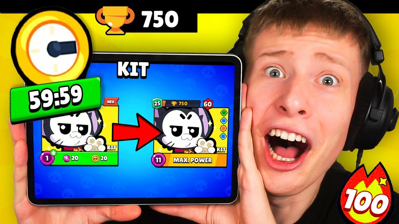 NEUEN LEGENDÄREN BRAWLER KIT auf 750 🏆 PUSHEN! - YouTube