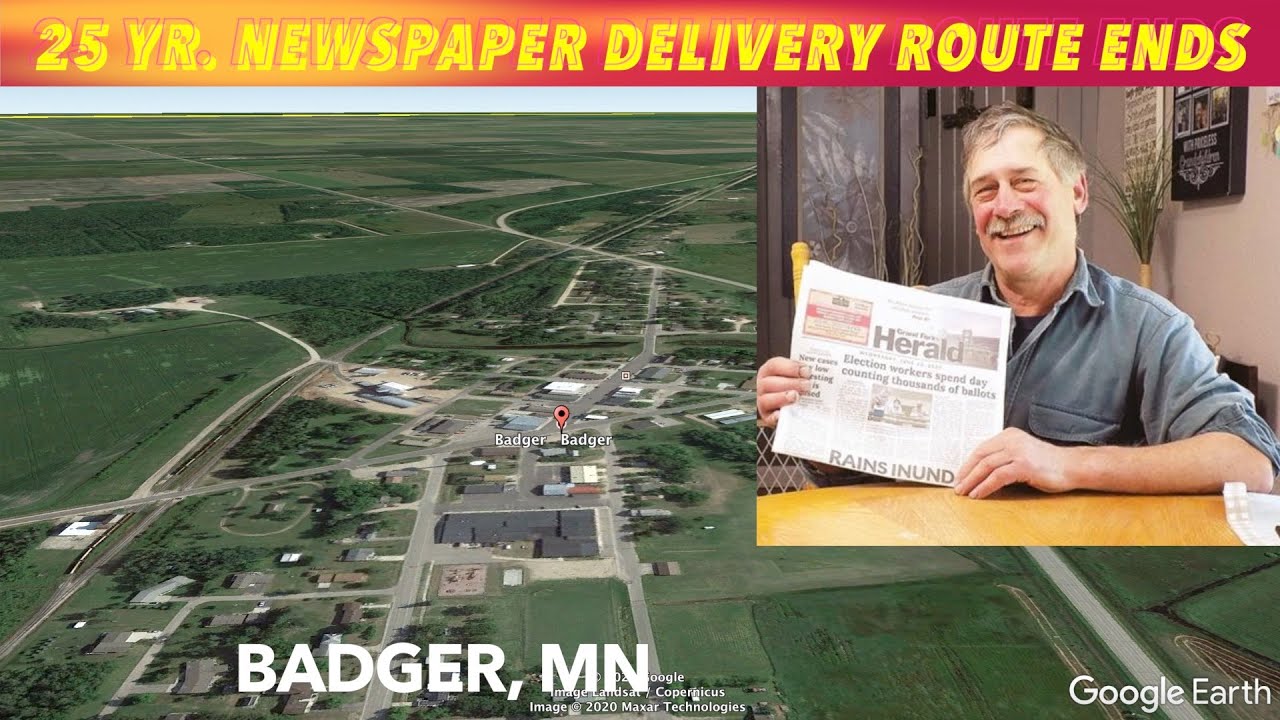 25 Year Newspaper Delivery Route Comes To End - YouTube