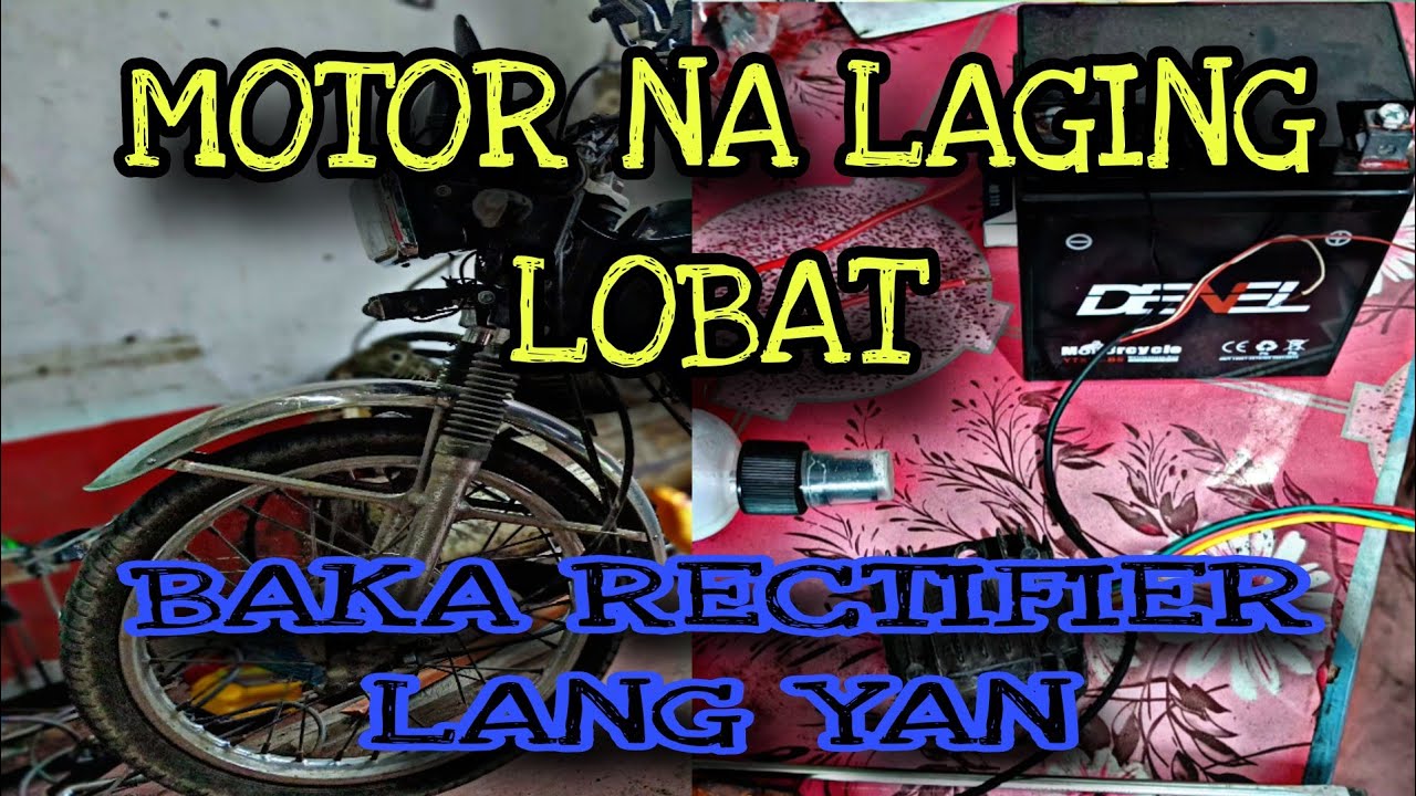 PAANO MO MALALAMAN KUNG SIRA NA ANG RECTIFIER NG ISANG MOTOR | MANUAL ...