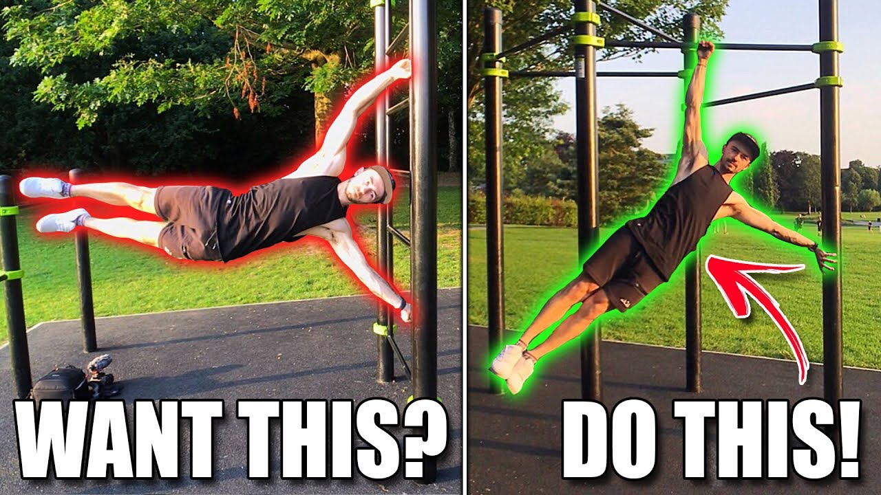Human Flag Progression | The Angle Flag Tutorial | Calisthenics (2019 ...
