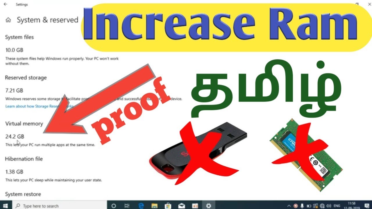 How To Increase RAM of PC or Laptop at Zero Cost | Double Your PC RAM ...