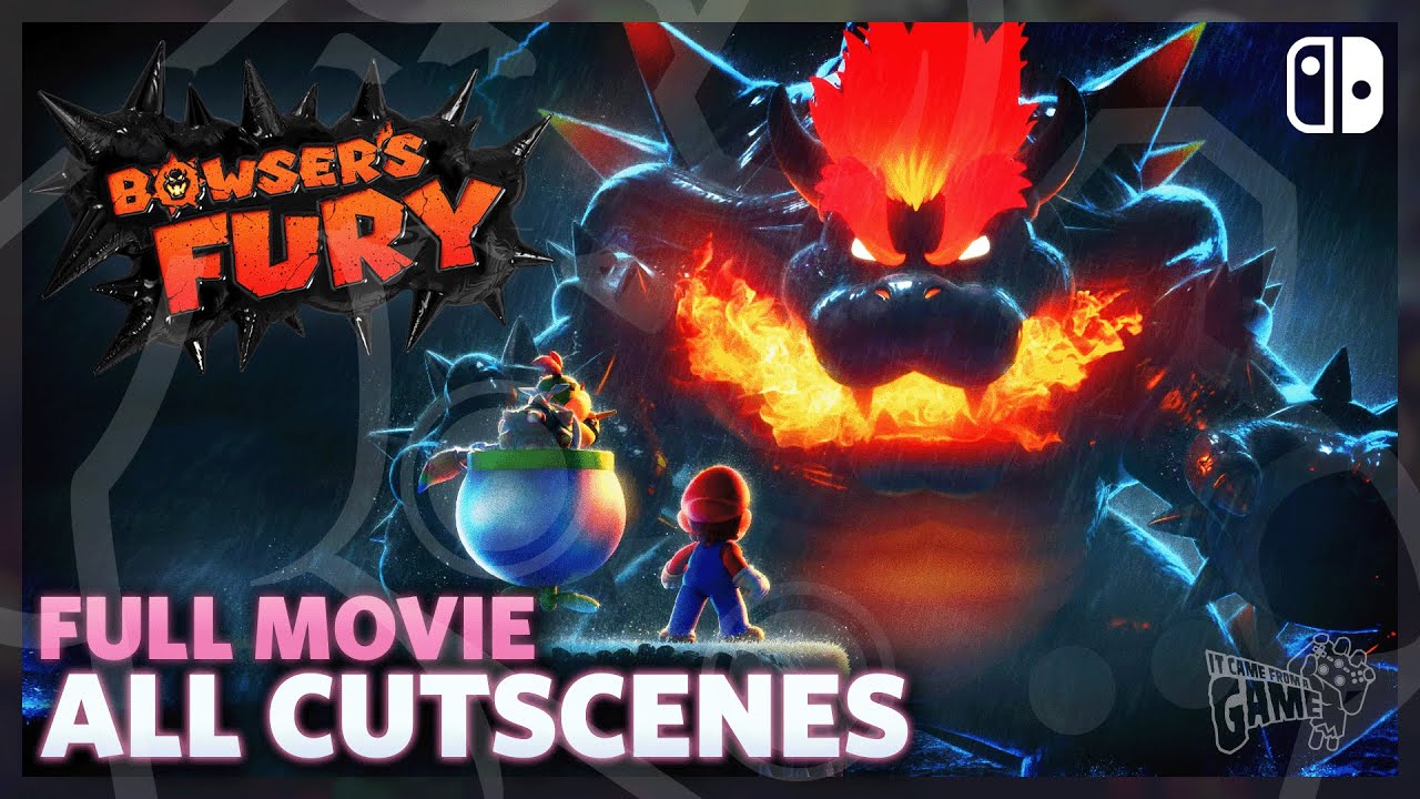 Bowser's Fury - Full Game Movie - All Cutscenes - YouTube