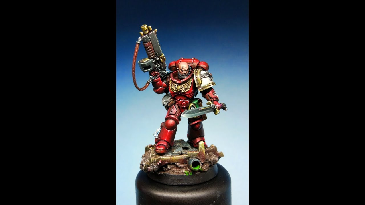 Primaris Marines Captain Conversion - Blood Ravens - YouTube