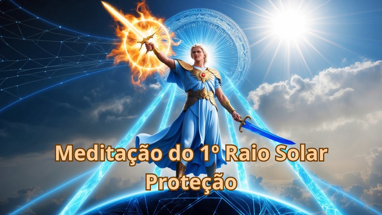 Meditação do 1° Raio Solar Azul - Arcanjo Miguel - Poder - YouTube