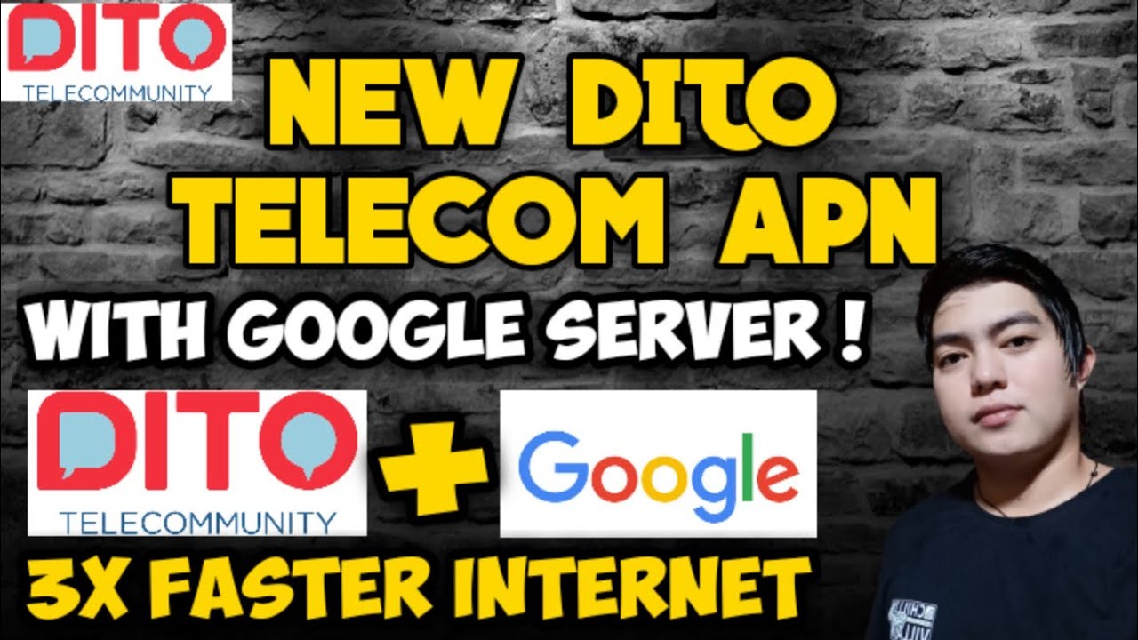 DITO TELECOM APN WITH GOOGLE SERVER ! GOOD COMBINATION ! 3X FASTER ...